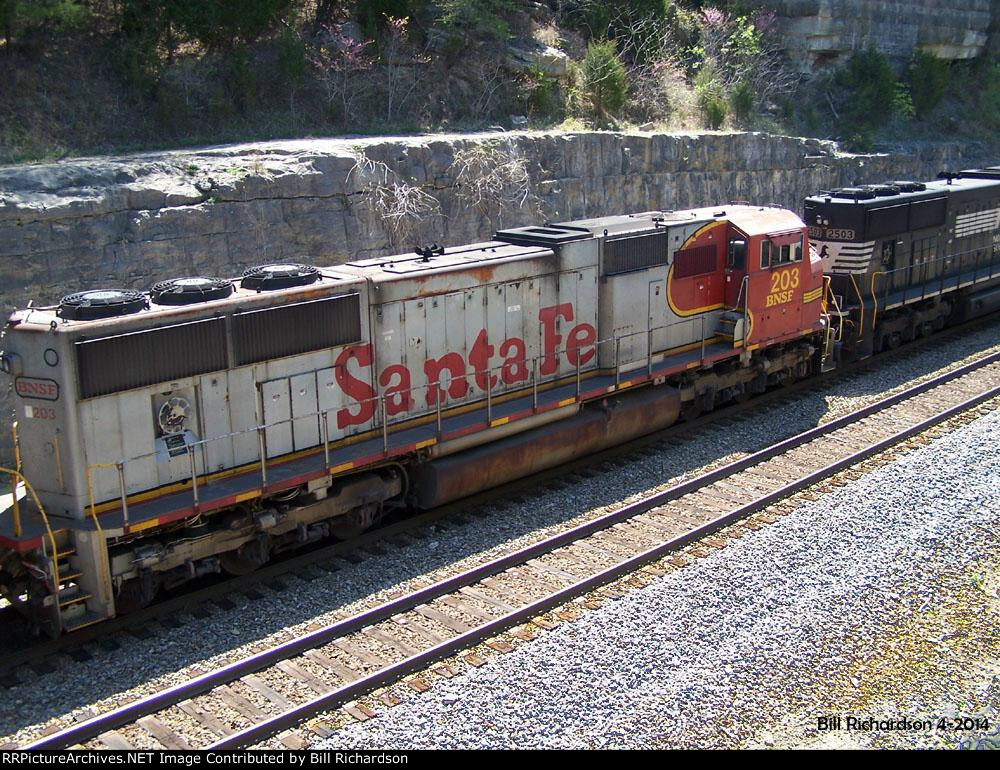 BNSF-203 former ATSF 203